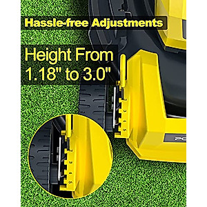 Lawn Mower Dual-Force Cutting Cordless Lawn Mower (17inch 40V4.0Ah)…