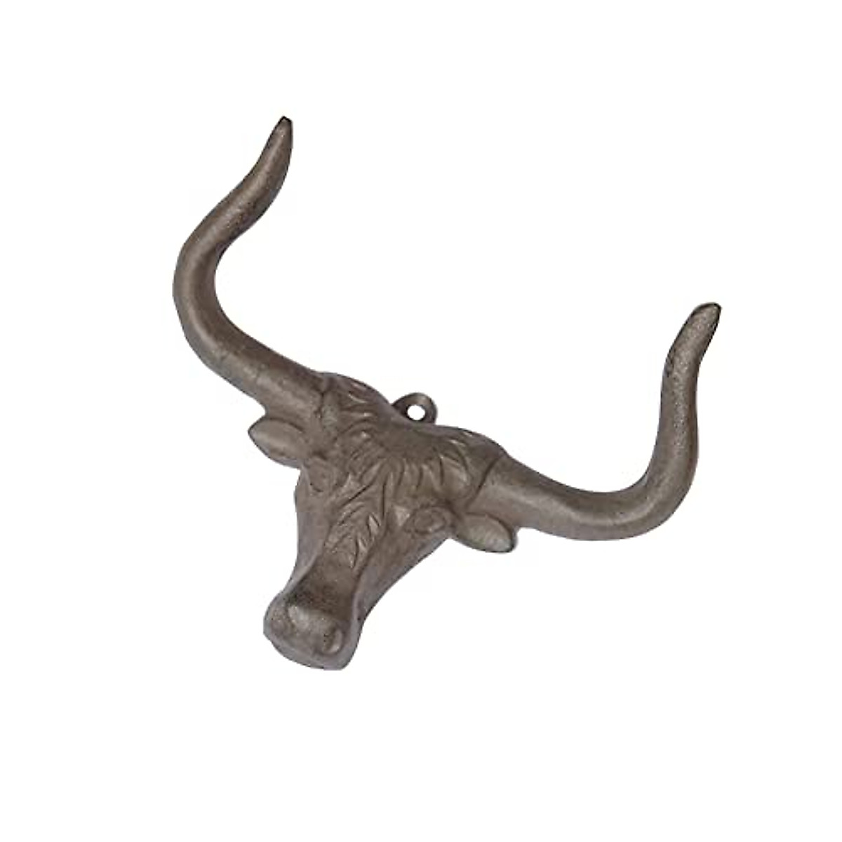Coat Hooks Wall Mounted，JfwuHap 1 Piece Wall Hangers Iron Hook Bull Head Hook Animal Shaped Coat Hat Hooks Metal Wall Hooks Hangers Wall Hooks , Wall Hooks for Hanging Clothes Backpack Coats