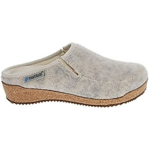 Foamtread Ladies' Clog Slipper Sequoia, Grey Light, Size 7
