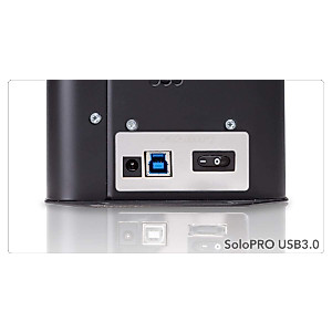 ioSafe SoloPRO 2TB Fireproof & Waterproof External Hard Drive, Black (SM2TB1YR)