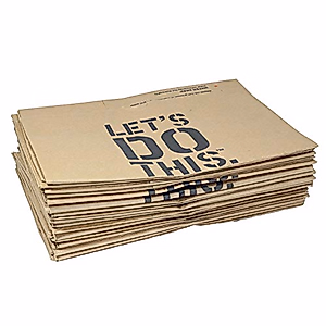 THE HOME DEPOT Heavy Duty Brown Paper 30 Gallon Lawn and Refuse Bags for Home and Garden (15 Lawn Bags)