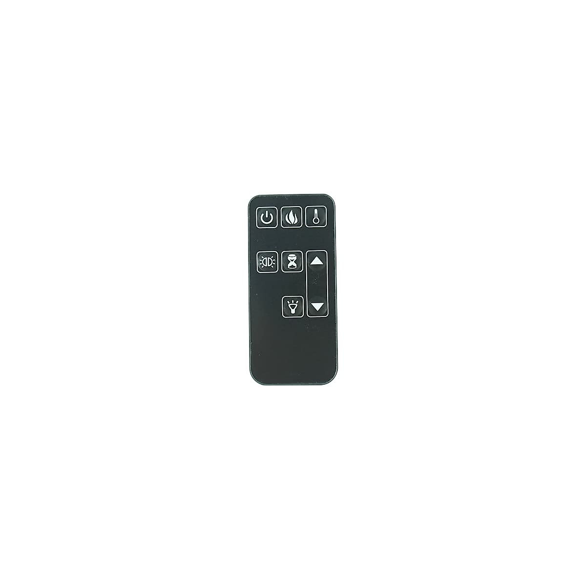 Remote Control for Twin-Star Classic Flame 36II100GRG 47HF100GRG 47HF100GRG-01 47II100GRG 36HF100GRG 36HF100GRG-01 Electric Fireplace Infrared Quartz Space Heater