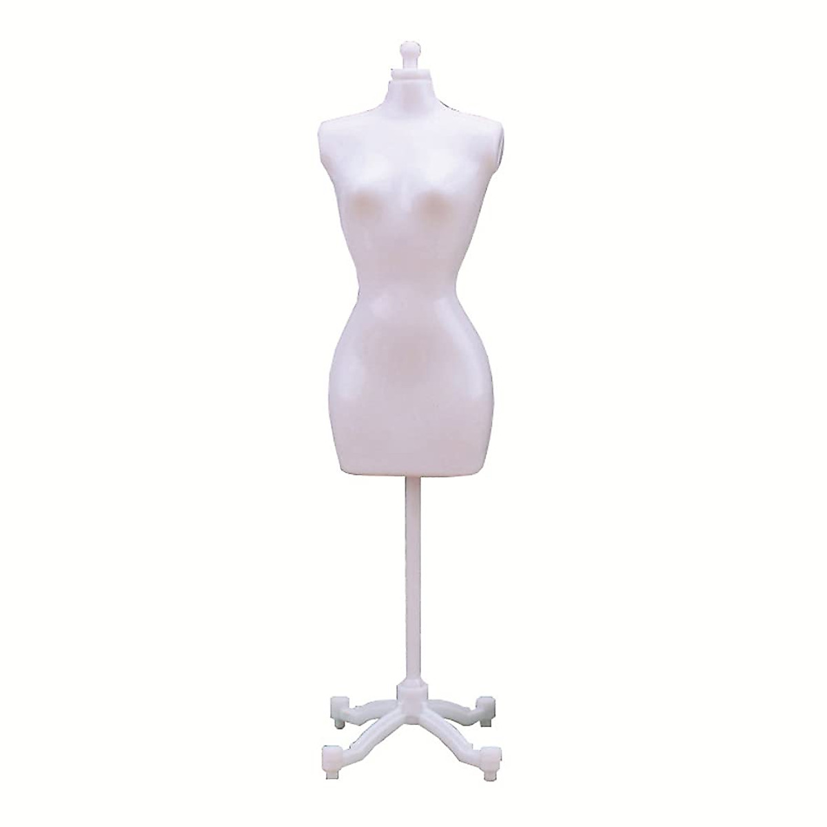 Doll Dressup Model Gown Mannequin Model Stand, Fits Doll Dress Hollow Body T-Shirt Display, Doll Mannequin Model Stand Store Torso Display 8.46 inch