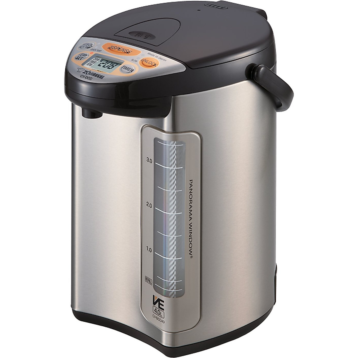 Zojirushi 586361-CV-DCC40XT America Corporation Ve Hybrid Water Boiler And Warmer, 4-Liter, Stainless Dark Brown | Zojirushi NS-TSC18 Micom Rice Cooker and Warmer, 10-Cups