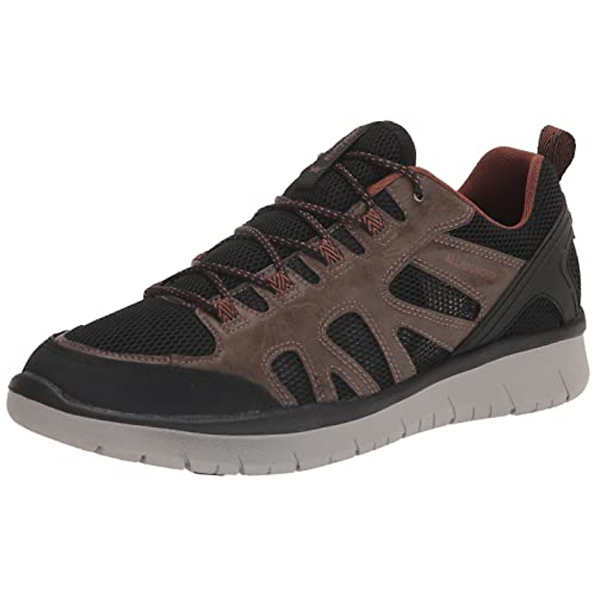 ALLROUNDER by MEPHISTO Men's Moment Sneaker, Dark Brown, 10.5