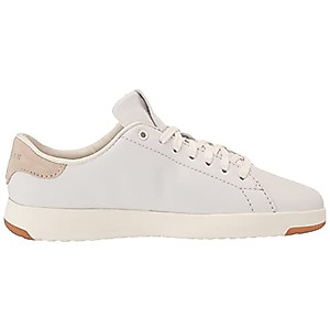 Cole Haan Women's Grandpro Tennis Sneaker, Optic White/Optic White, 8.5 Narrow