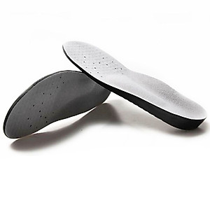Shoe Insoles, Memory Foam Insoles, Providing Excellent Shock Absorption and Cushioning for Feet Relief, Comfortable Insoles for Men and Women for Everyday Use, M [US M: 6-9/W: 7-11] Black