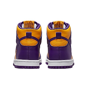 Nike Youth Dunk High GS DZ4454 500 Lakers - Size 6.5Y