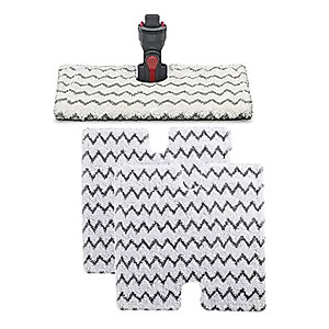 JUSTWEIXING 2X Replacement Rag FIT for Shark Steam Pocket Mops S3973D S5003D S6001 S6002 S6003 3973WM S5001 S5002 Vacuum Cleaner Mop Cloth Pads Vacuum Cleaner Parts