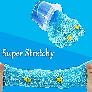 Kids Party Favors Foam Ball Slime Kit 150ml x4,Stress Relief Toys, Birthday Gifts, Party Favors for Girl Boys 6 7 8 9 10 11 12