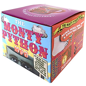 Monty Python Quotes Coffee Mug - Quotes from The Flying Circus as Well as Monty Python's Best Movies - Comes in a Fun Gift Box - by The Unemployed Philosophers Guild, 12 ounces