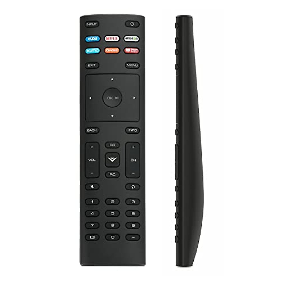 Remote Control Replacement fit for VIZIO D Series LED Smart TV D43fx-F4 D65x-G4 D43-F1 D50-F1 D55-F2 D60-F3 D65-F1 D70-F3 D55x-G1 D32h-F0 M55-F0 M70-F3 D24f-F1 D32f-F1 D39f-F1 D39f-F0 D40f-F1 D43f-F1