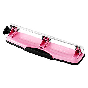 Bostitch EZ Squeeze INCourage 12 Three-Hole Punch, No Jam Technology, AMAX Spirit Foundation