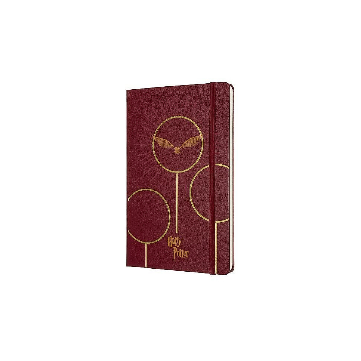 Moleskine Limited Edition Harry Potter Notebook, Hard Cover, Large (5" x 8.25") Ruled/Lined, Bordeaux Red (Book 6) 240 Pages
