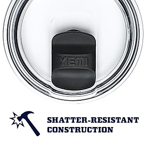 YETI Rambler 14 oz Stackable Mug, Vacuum Insulated, Stainless Steel with MagSlider Lid, White