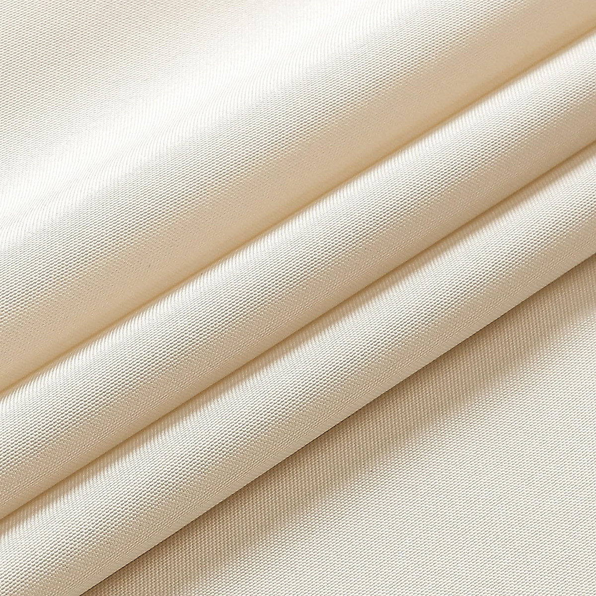 Wewoch Beige Rectangle Tablecloth Wrinkle Resistant Washable Fabric Table Cloth for Dining,Kitchen, Parties Weddings and Outdoor Use 60 Inch by 84 Inch