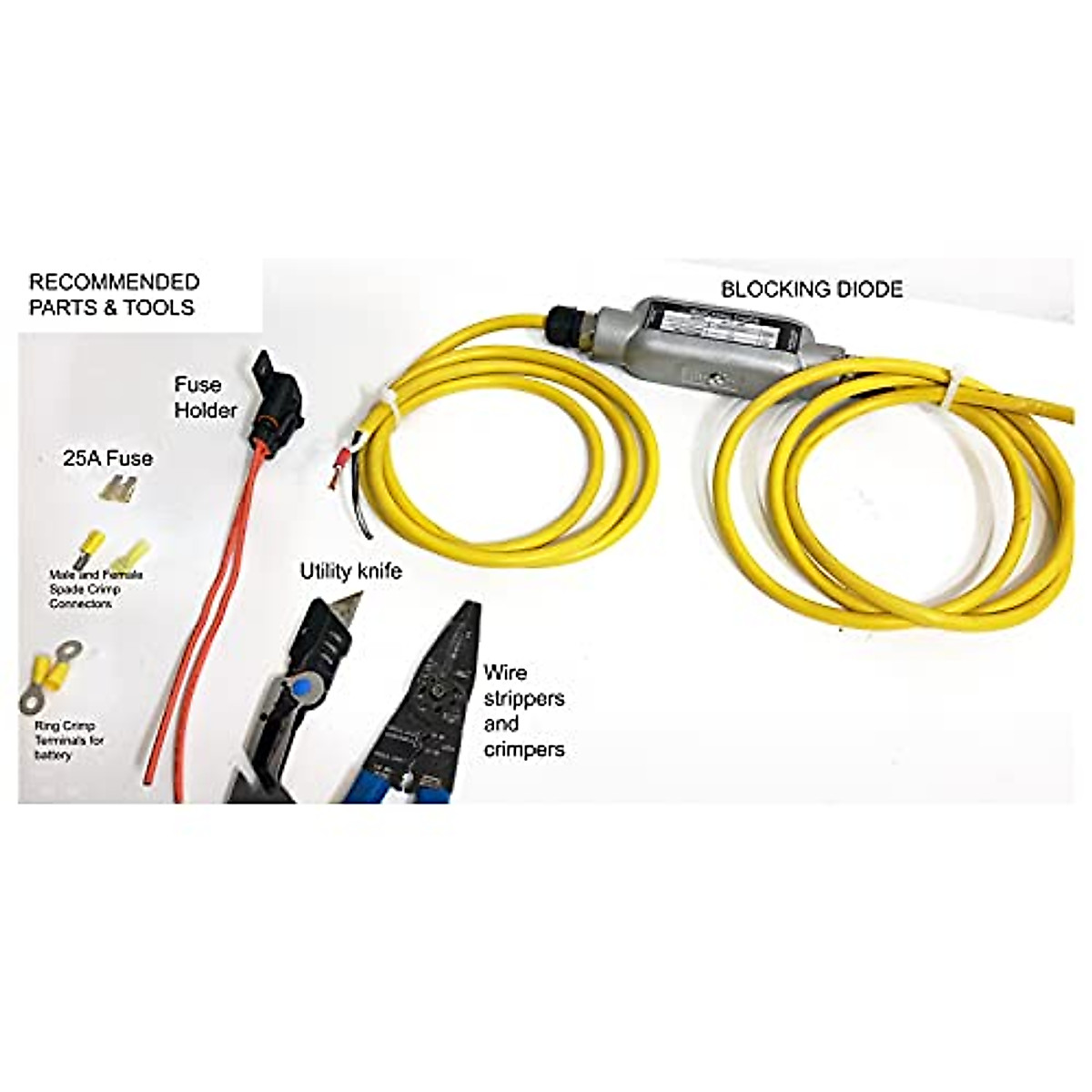 Pedal Power Bicycle Generator Industrial Grade 25A Peak Blocking Rectifier Diode