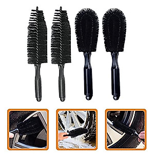 Detailing Brush Wheel Cleaner Brush Detail Brushes Detailing Brushes Car Cleaning Brush Wheel Tire Cleaner Rim Detail Car Wheel Cleaning Brush Tile Cleaning Brush Cleaner Brush