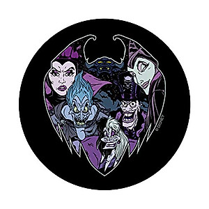 Disney Villains Evil Crew PopSockets PopGrip: Swappable Grip for Phones & Tablets