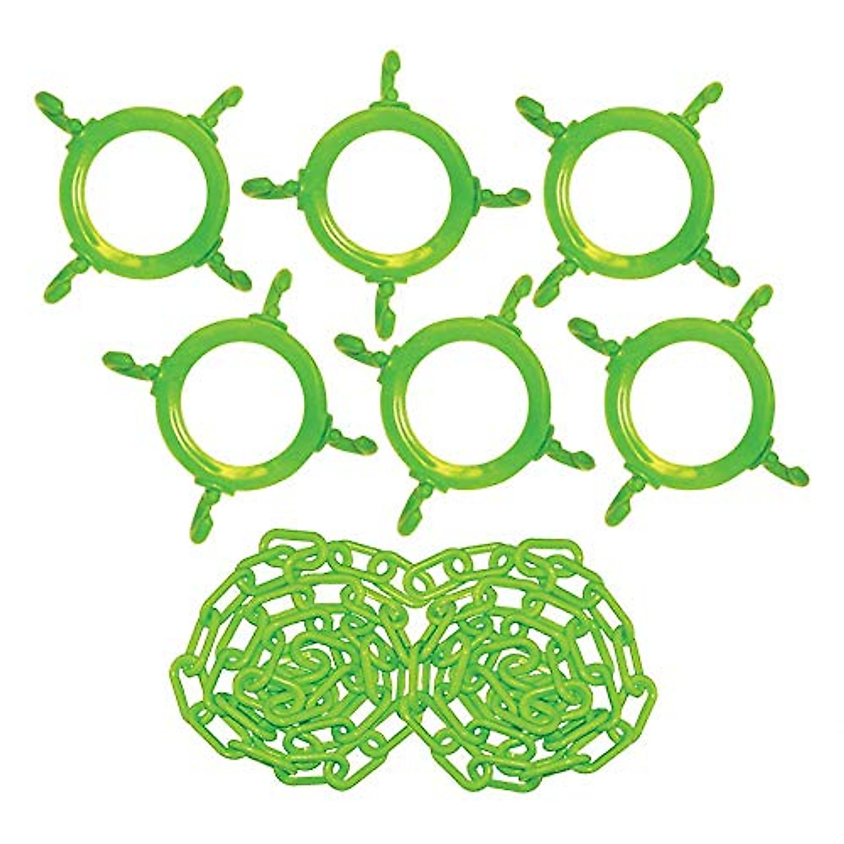 Plastic Chain Kit, Green, 600 in.