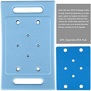 Shower Chair for Elderly Seniors,Shower Stools and Benches for Adults,Bath Chair Shower Benches for The Disabled,Shower Seats,Blue Tub Chair