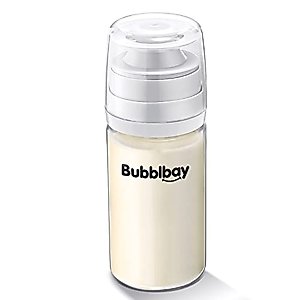Bubblbay Portable Baby Formula Dispenser On The Go One-Press Formula Container for Travel & Night Feeding Easy Clean Baby Milk Powder Dispenser
