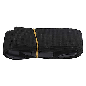 VGEBY Fishing Box, Portable Waist Fishing Box with Belt Plastic Fishing Tackle Bait Lure Hook Storage Organizer for Fishing(Yellow)