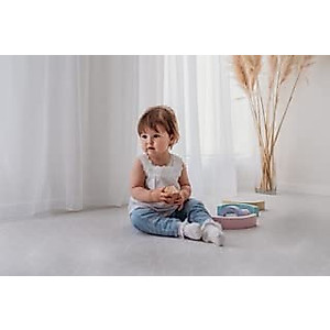 Grace & Maggie Large Baby Play Mat in Forrest Grey - Foam Mat for Baby to Play on Floor, Soft Play Mats for Babies and Toddlers Crawling Infant, Waterproof, Non-Slip, Hypoallergenic Baby Playmat