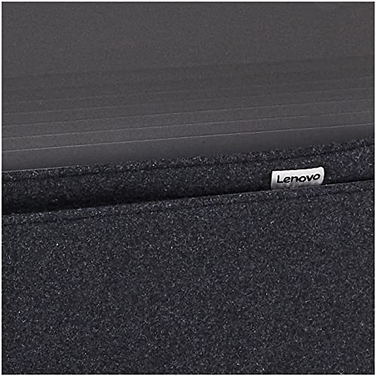 Lenovo Yoga Laptop Sleeve for 14-Inch Computer, Leather and Wool Felt, Magnetic Closure, Accessory Pocket, GX40X02932, Black