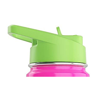 Replacement Lid for Kids Water Bottle, Green | Leak Proof | Easy Sip (Lid only)