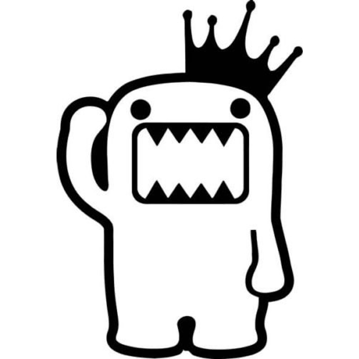 Domo Kun Drift King Japanese JDM Vinyl Graphic Car Truck Windows Decal Sticker - Die cut vinyl decal for windows, cars, trucks, tool boxes, laptops, MacBook - virtually any hard, smooth surface