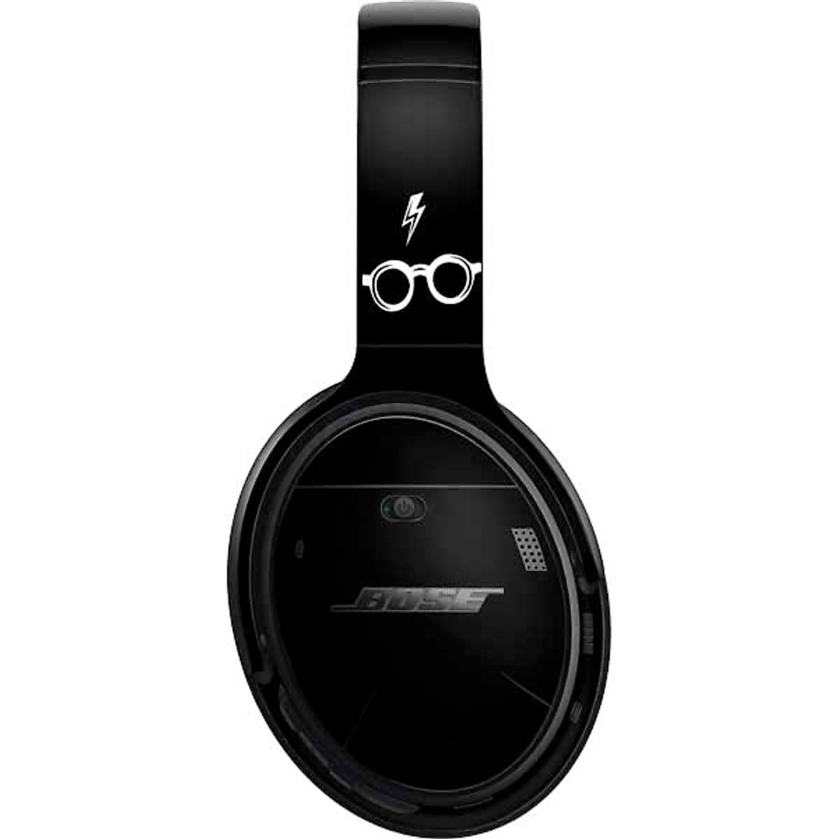 Skinit Decal Audio Skin Compatible with Bose QuietComfort 35 Headphones - Officially Licensed Warner Bros Harry Potter Scar and Glasses Design