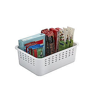 Copco Basics Small Storage Basket, White