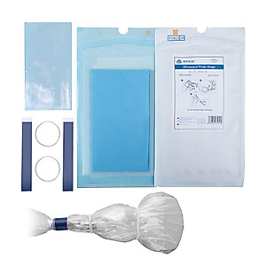 GOYOJO Ultrasound Probe Cover - Latex-Free Sterile Disposable Clear, 6 X 12" Protects and Extends Equipment and Instrument Life by Brand Bilot (20 Pcs)