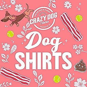 Dog Chemistry of Bacon Funny Nerdy Scientfic Animal Dog Shirt for Science Nerds with Nerdy Sayings Red XXL