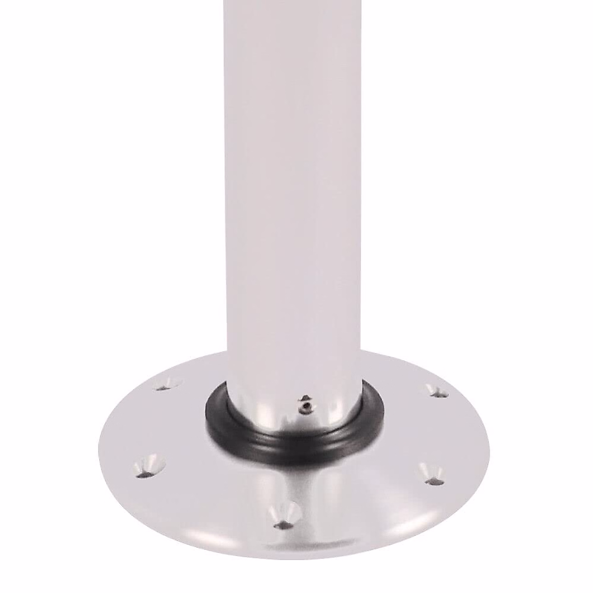 TOOL1SHOoo Adjustable Table Pedestal Stand Telescopic Furniture for Caravan Marine Boat Leg Aluminum Adjustable Table for Caravan Motorhome Marine Boat Pedestal Silver