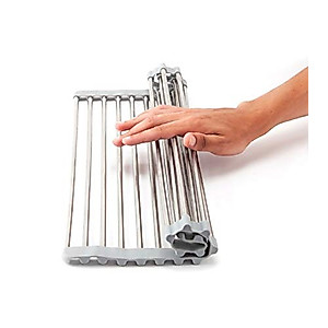 Joie Drying Rack, Stainless Steel, Grey, 1