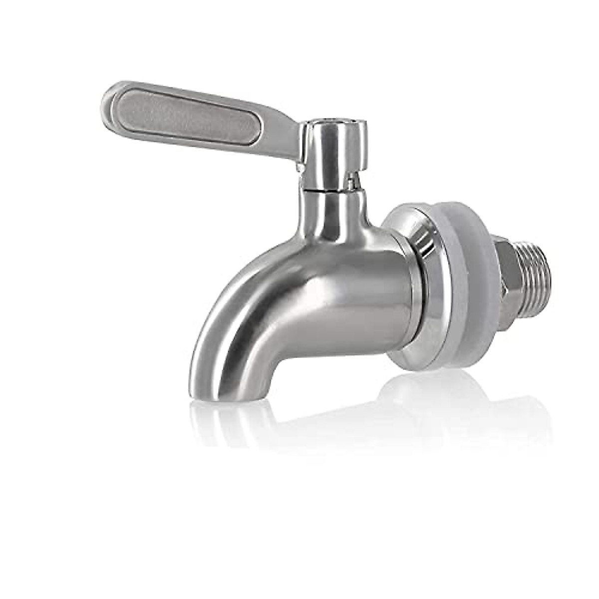 Sumerain Spigot for Beverage Dispenser,SUS304 Stainless Steel Metal Spigot Dispenser for Jar, Juice,Cold Drink,Wine,Beer