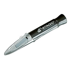 Brix/Sucrose Refractometer Model 2374 Master 93H: 45.0-93.0% Brix For High Temps, ATC, Water Resistant - Atago