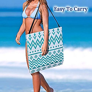 BenefitUSA Outdoor Portable Lounge Chair Beach Reclining Lounger Chair Ground Mat Beach Pool (Stripe)