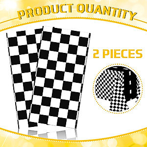 Irenare Car Birthday Party Supplies Racing Party Decorations Road Tablecloth Racetrack Table Runner Table Covers for Kids Boy Car Theme Birthday Party, 54 x 108 Inch (Classic Style,2 Sheets)