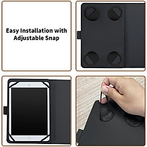 Case for TECLAST T40S Tablet 10.4 Inch,360 Degree Rotating Case Protective Cover with Kickstand and with Magnetic Closure,for TECLAST T40S Tablet 10.4 Inch,Cute Wild Cat