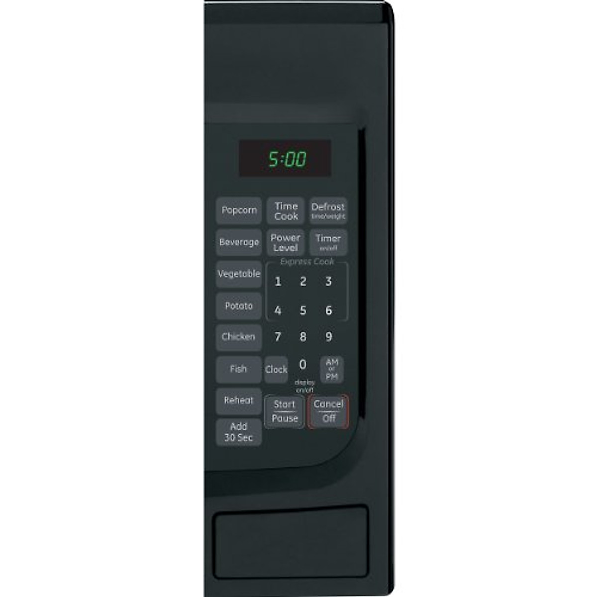 GE APPLIANCES JES1460DSBB Countertop Microwave, 1.4 cu. ft, black