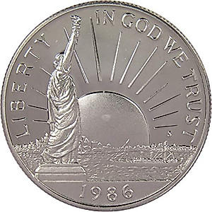Statue of Liberty Commemorative 1986 S Clad Half Dollar Proof 50c Coin