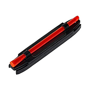 HIVIZ Narrow Magnetic Fiber Optic Shotgun Sight with Red Light Pipe