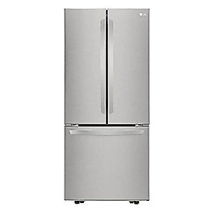 LG LFCS22520S 22 Cu. ft. French Door Refrigerator in Stainless Steel (2021)