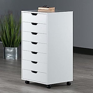 Winsome Halifax Storage/Organization, 7 drawer, White