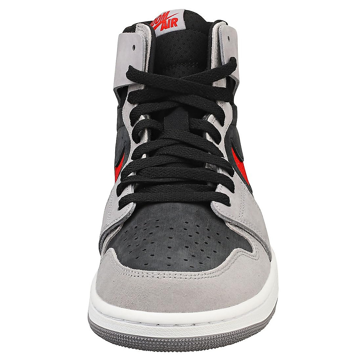 Men's Jordan 1 High Zoom Air CMFT Black/Fire Red-Cement Grey DV1307-060 9