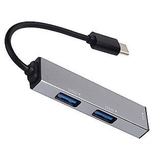 3 in 1 USB C ,USB Docking Station,Multi Port Type C Adapter,Type?C Interface Converter,Plug?in Reader, Extension,Dual USB 3.0 Ports,for Flash Drives, Mice, Keyboards