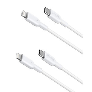 Anker USB C to Lightning Cable [3ft, 2-Pack] Powerline II for iPhone 13 13 Pro 12 Pro Max 12 11 X XS XR 8 Plus, AirPods Pro, Supports Power Delivery